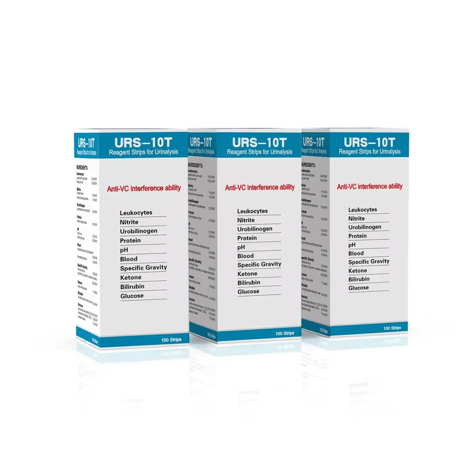 10 Parameter Urine Analysis Test Strips - Nelisco